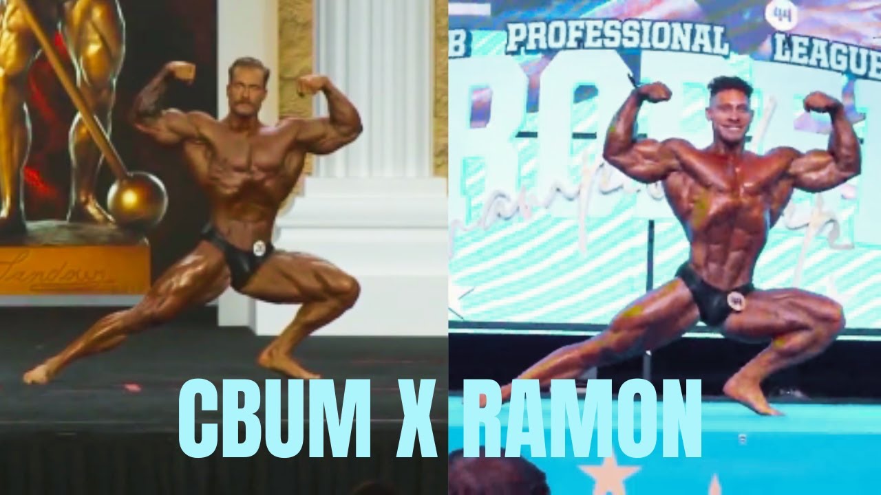 RAMON X CBUM APRESENTAÇÃO DOS DOIS NA MESMA TELA COMPARAÇÃO OLIMPIA ...