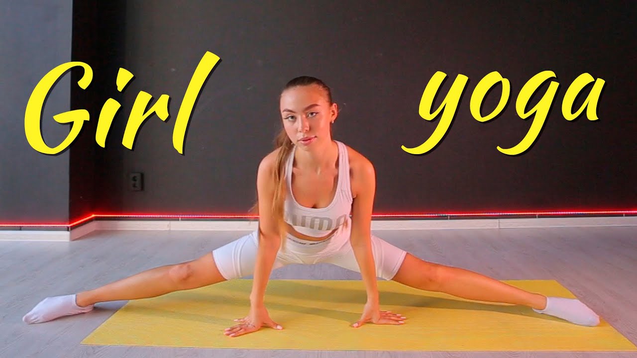Stretching exercises girl. Girl yoga. Yoga with Liza - YouTube