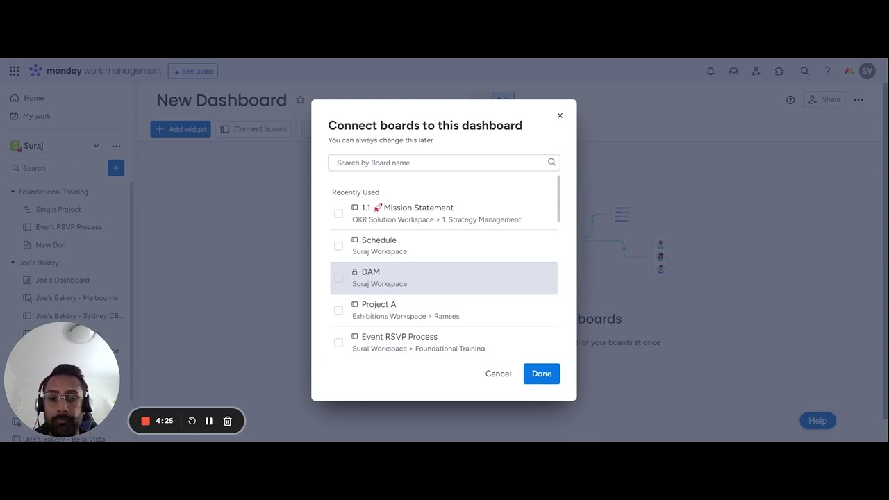 How to build Dashboards in Workspace and Board View - monday.com hacks ...