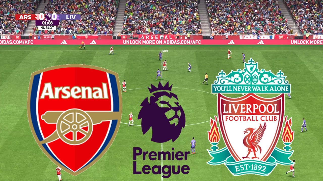 Arsenal Liverpool Premier League 2024/25 #arsenal #liverpool #football ...
