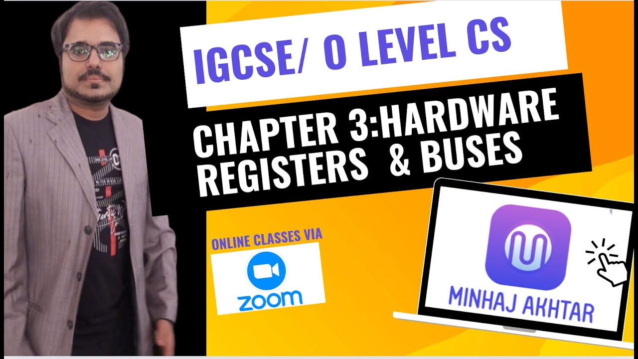 IGCSE Computer Science 0478 -Chapter 3 -Hardware - Registers & Buses ...
