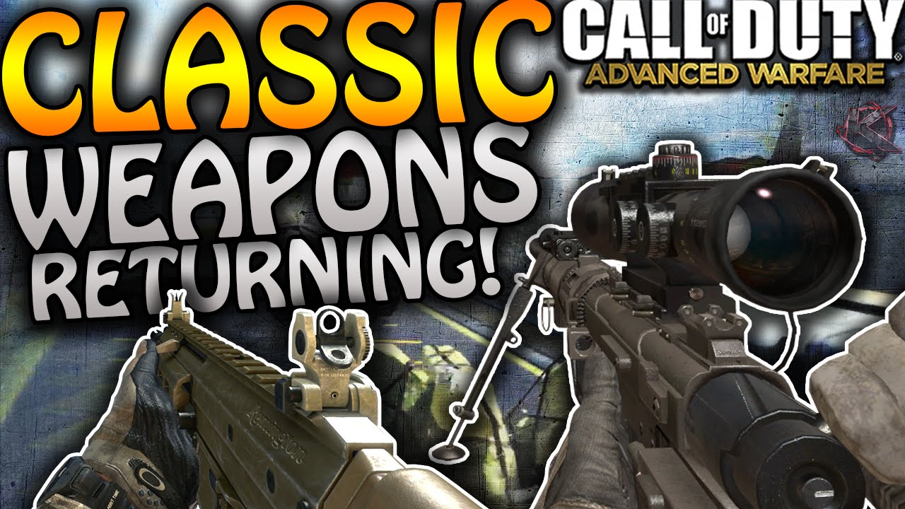 "CLASSIC GUNS COMING TO ADVANCED WARFARE!" - MW2 Guns Returning to COD ...