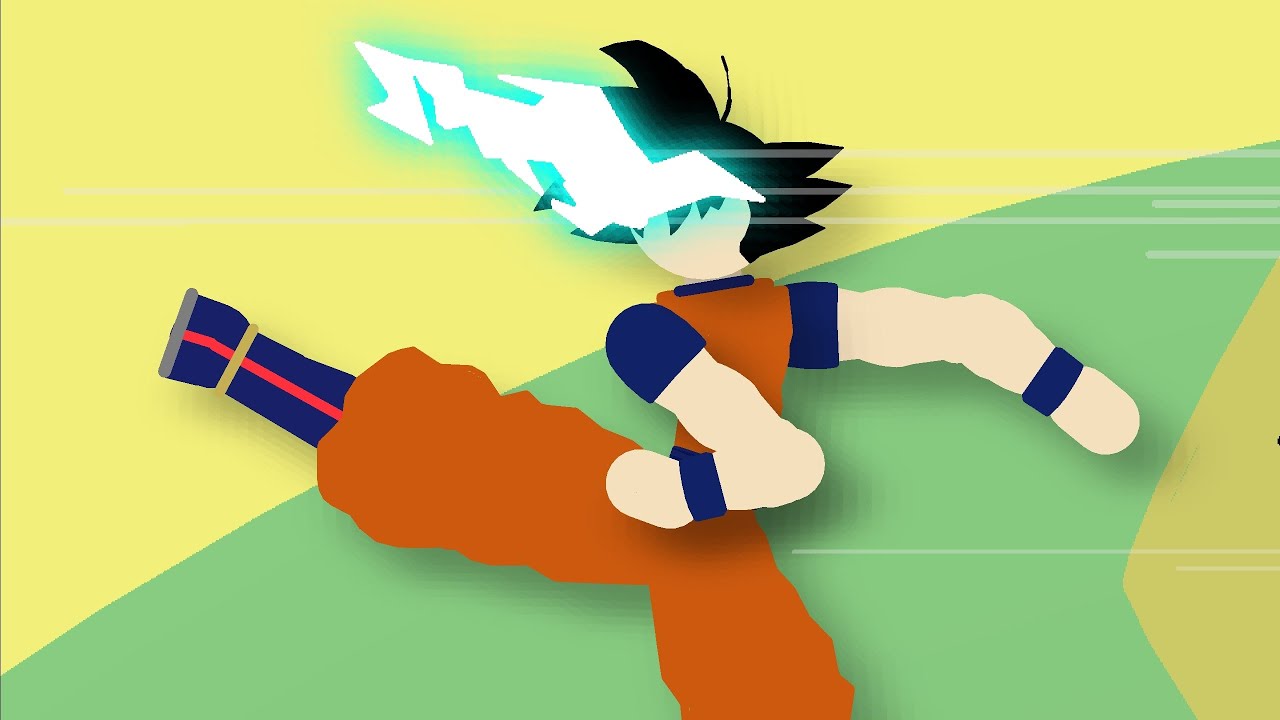 Goku Training on King Kai's Planet - (Stick Nodes) - YouTube