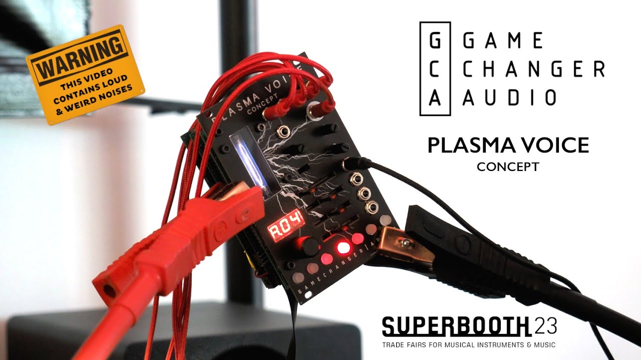 GAMECHANGER AUDIO Plasma Voice Concept - Superbooth 2023 - YouTube