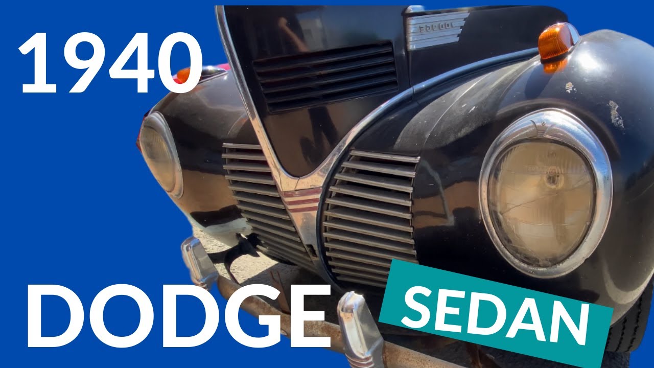 Original 1940 Dodge split window Sedan K&I Car Show ep 22 - YouTube