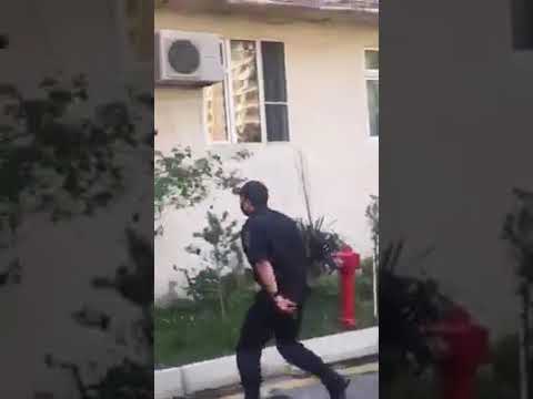 Bakı bu gün polislerden Çox təsirli görüntüler