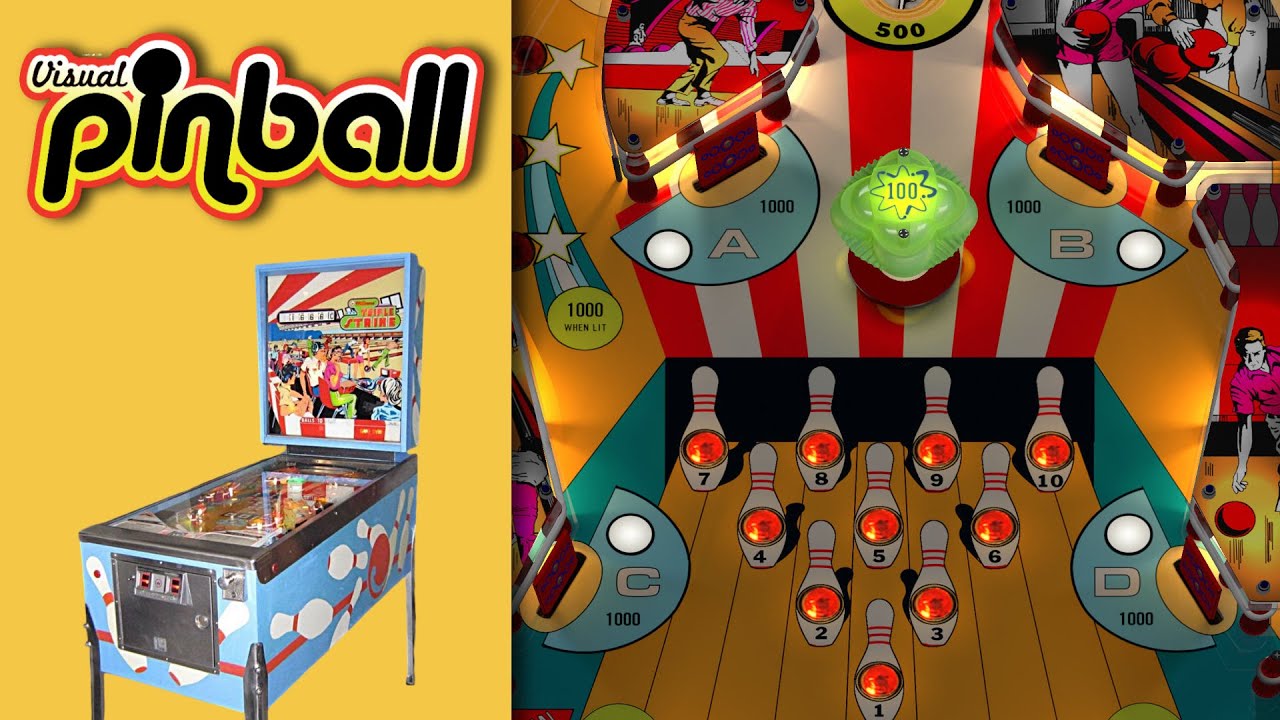 Triple Strike (Williams 1975) - Visual Pinball - YouTube