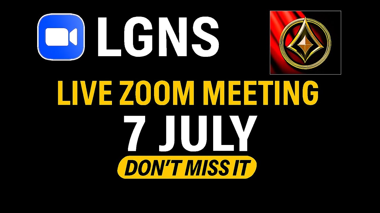 Origin LGNS Live Zoom || 7 July 2025 Live Zoom Meeting LGNS - YouTube