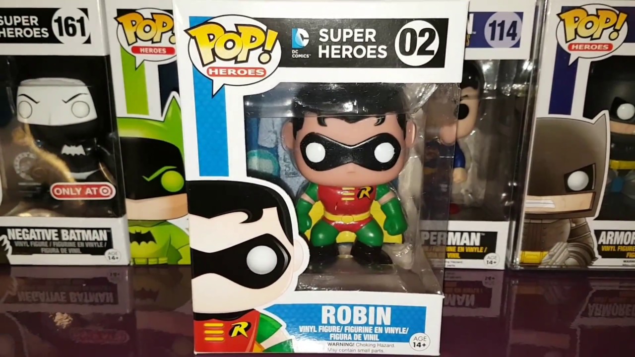 FUNKO POP! DC Robin (Dick Grayson) - YouTube