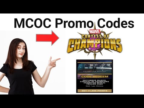 How to MCOC Promo Codes 2025 - YouTube