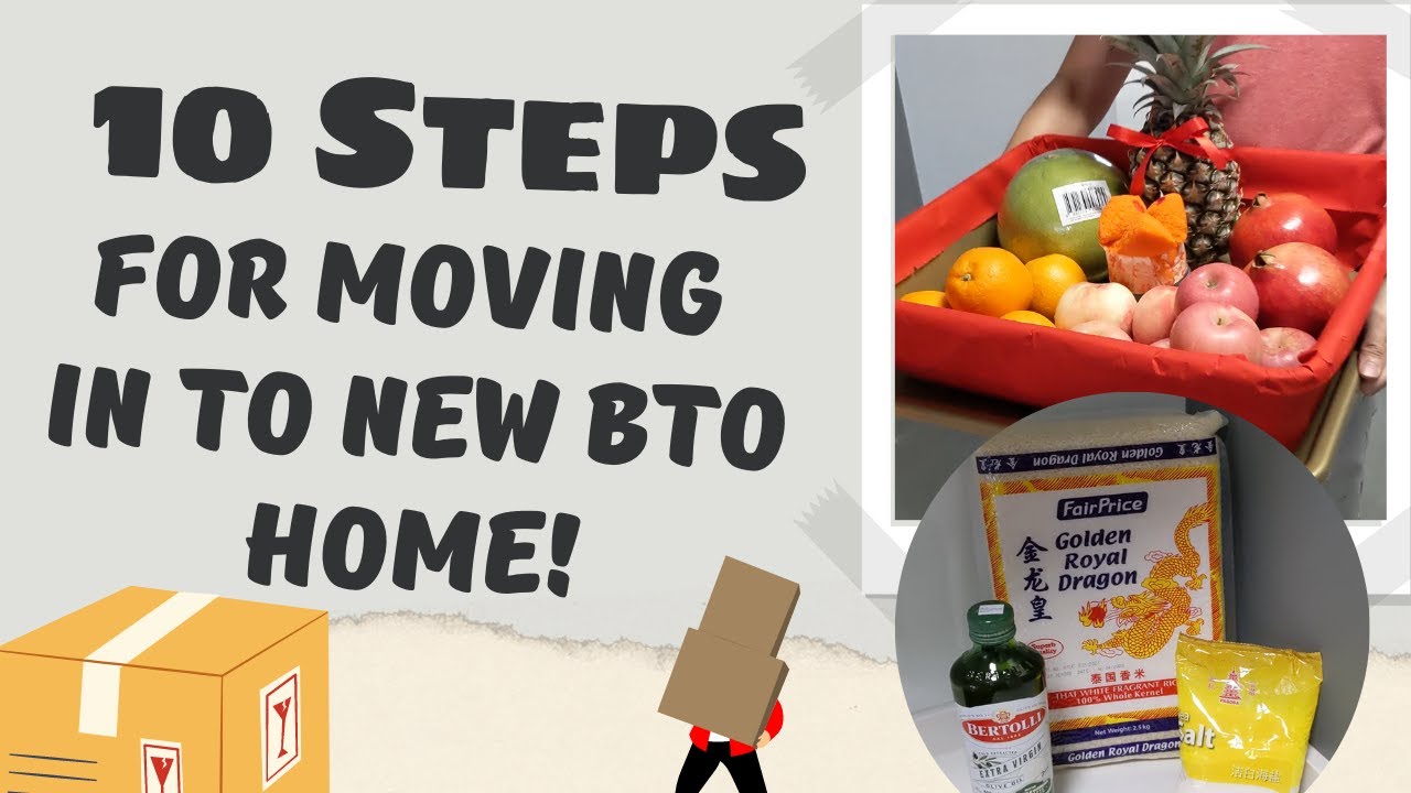 10 Steps to move in to new BTO home! Episode 6 - YouTube