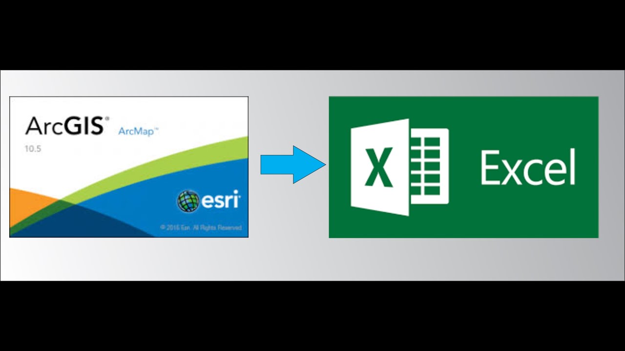 Quick Easy W To Export Data From Arcgis To Excel YouTube quick-easy-w-to-export-data-from-arcgis-to-excel-youtube