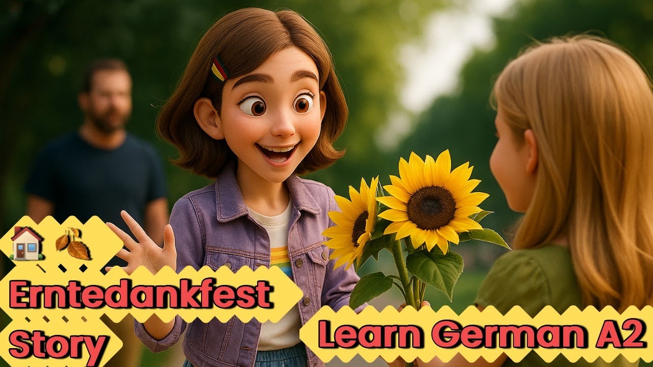 🏠 🍂 Erntedankfest Story – A German Harvest Festival Story for A1-A2 ...