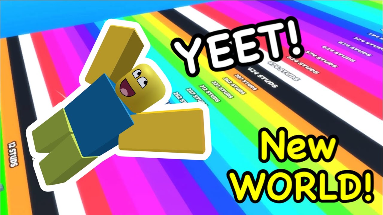 I Unlocked the CARTOON WORLD in Roblox Yeet a Friend… - YouTube