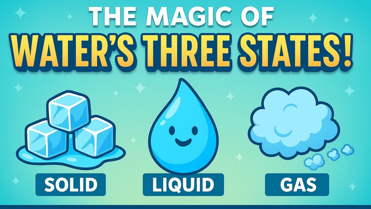 💧 The Magic of Water's Three States! | PEP Science in 180 Seconds 🔬 ...