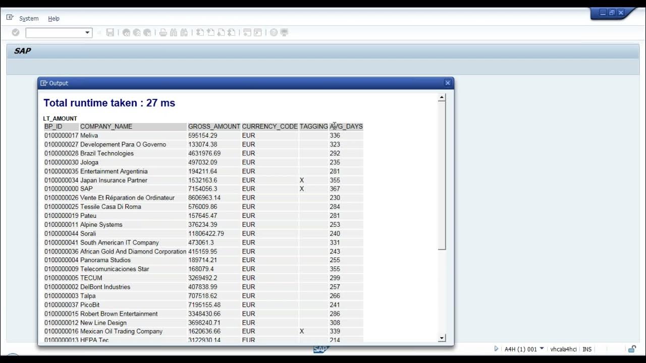ABAP - Conectividad de base de datos ADBC hacia ABAP - parte 14 - YouTube