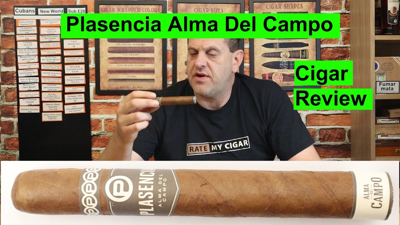 Plasencia Alma Del Campo cigar review - YouTube