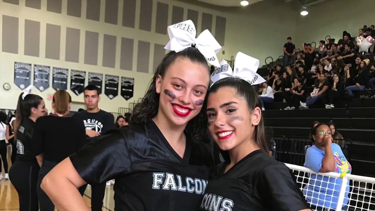 Falcon Cheer 2017-2018 - YouTube