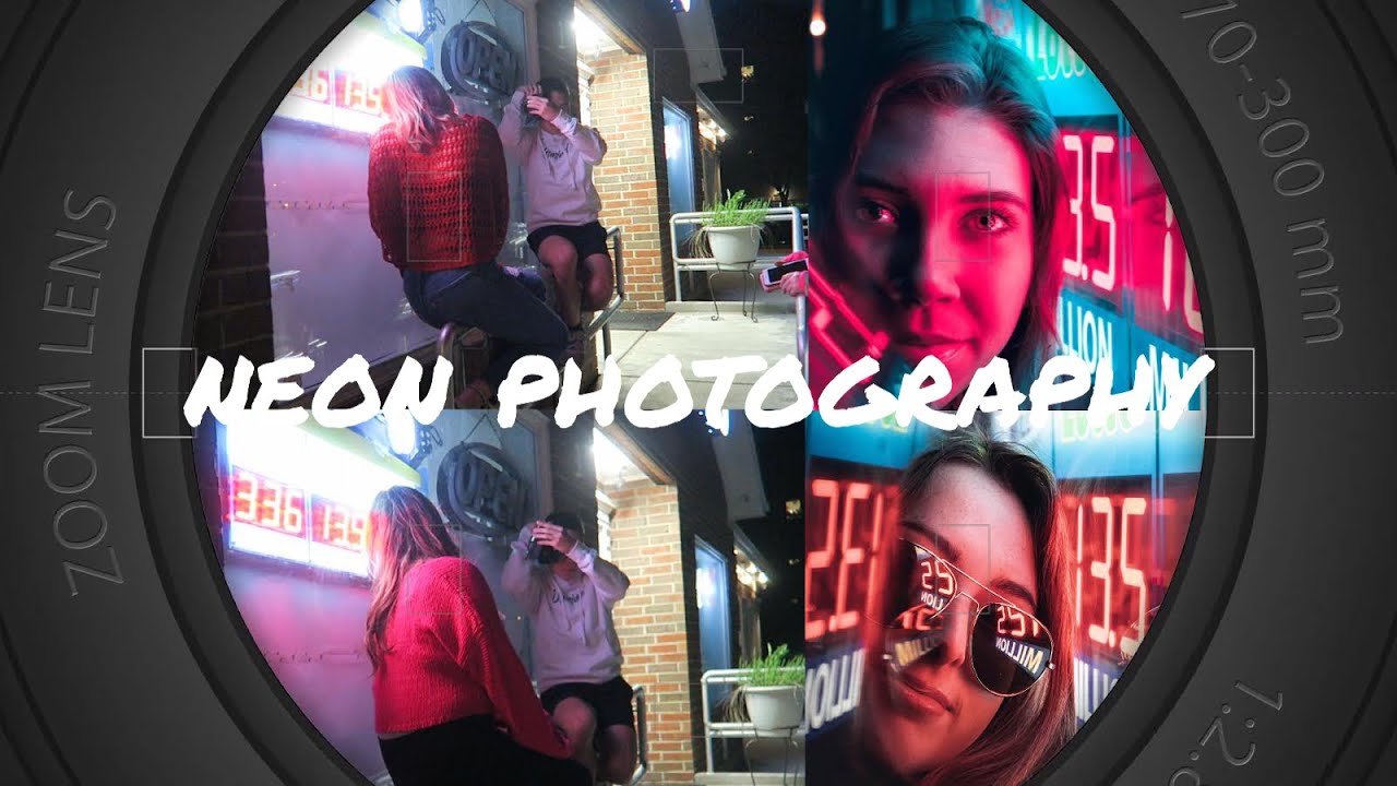 Neon Photography!!! | Vlog 61 - YouTube