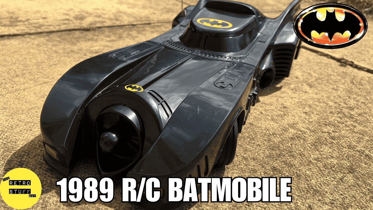Broken Steering on Old Batmobile RC Car – Repair, Restoration & Full ...