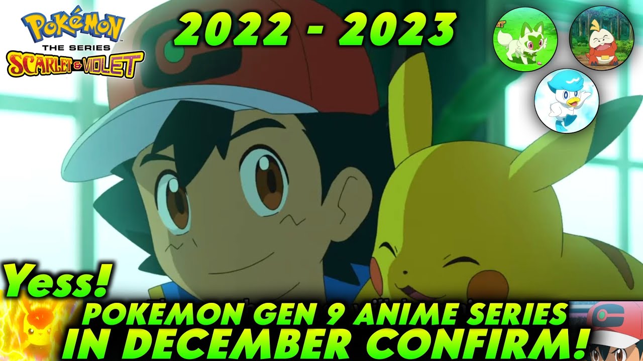Yess!! Pokemon Gen 9 Anime Series Starting 😍 In December | Pokemon ...