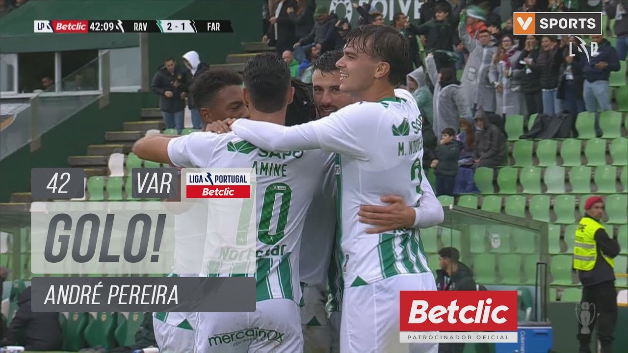 Golo André Pereira: Rio Ave (2)-1 SC Farense (Liga 23/24 #9) - YouTube