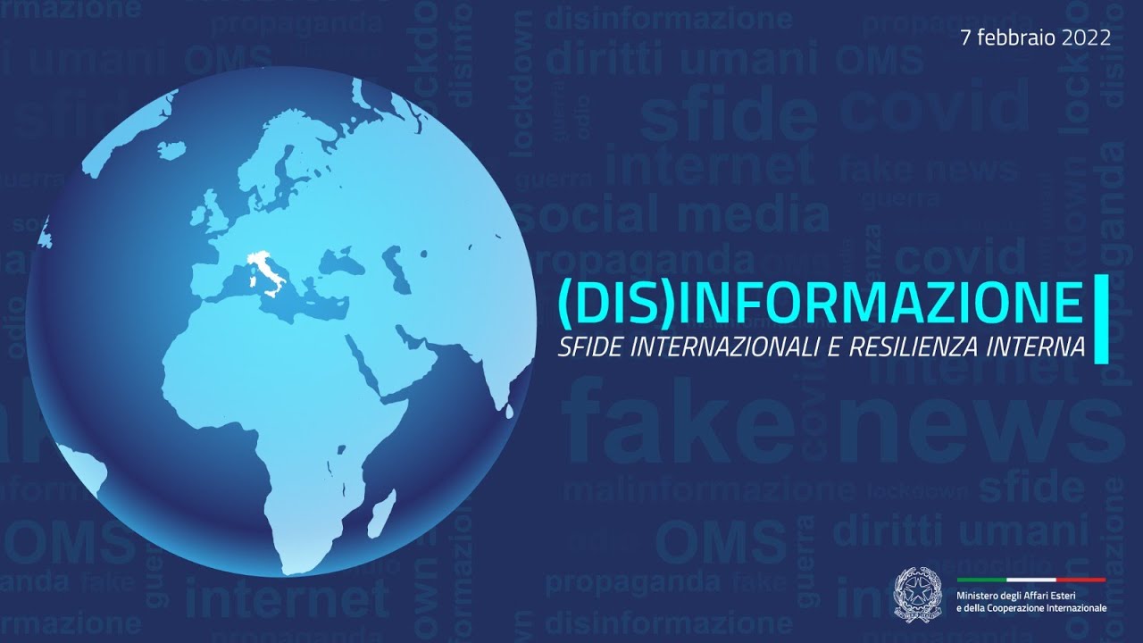 (DIS)INFORMAZIONE - SFIDE INTERNAZIONALI E RESILIENZA INTERNA - YouTube