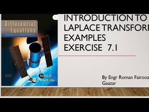 Laplace Transform | Introduction to Laplace Transform | Differential ...
