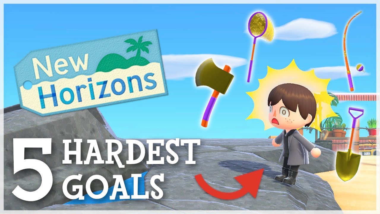 Animal Crossing New Horizons - 5 Hardest Goals You Should Complete ...