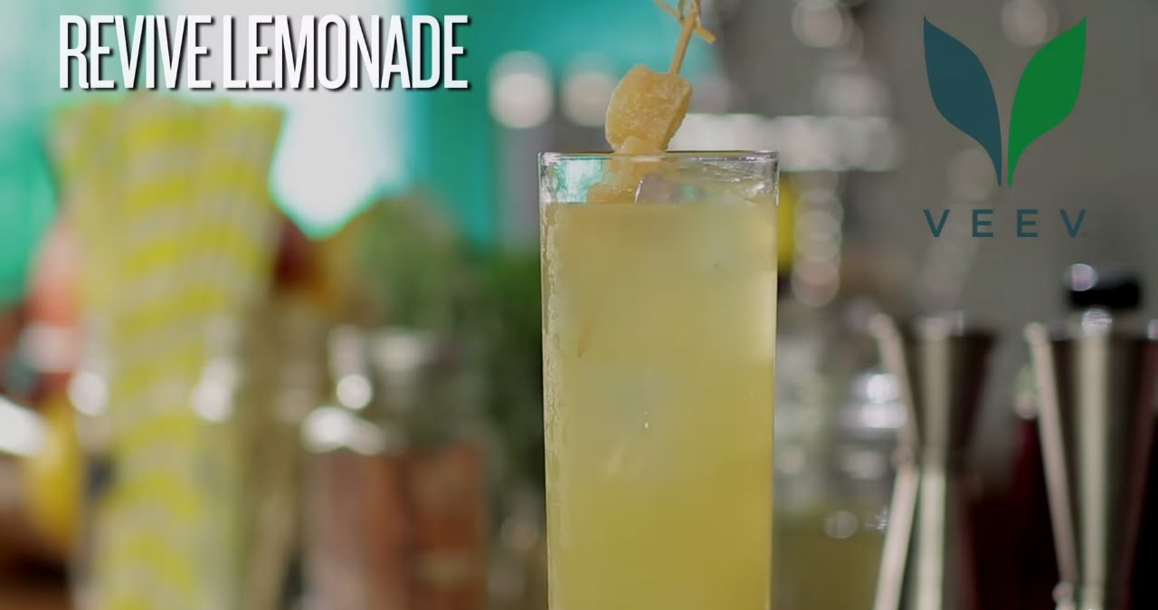 VEEV Revive Lemonade Cocktail by Willy Shine - YouTube