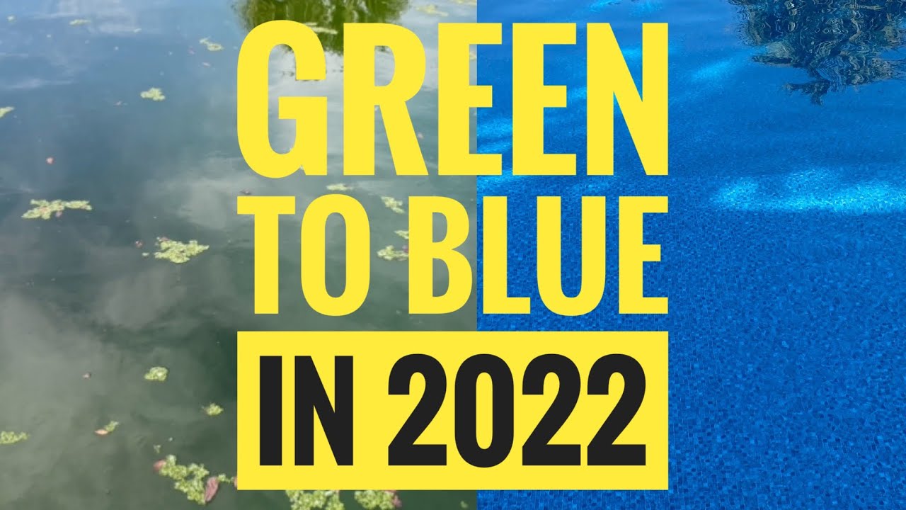 Green Pool Cleaning (Green To Blue) Tutorial - YouTube