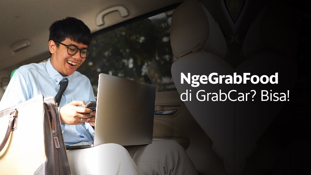 Pesan GrabFood saat di GrabCar? Bisa! - YouTube