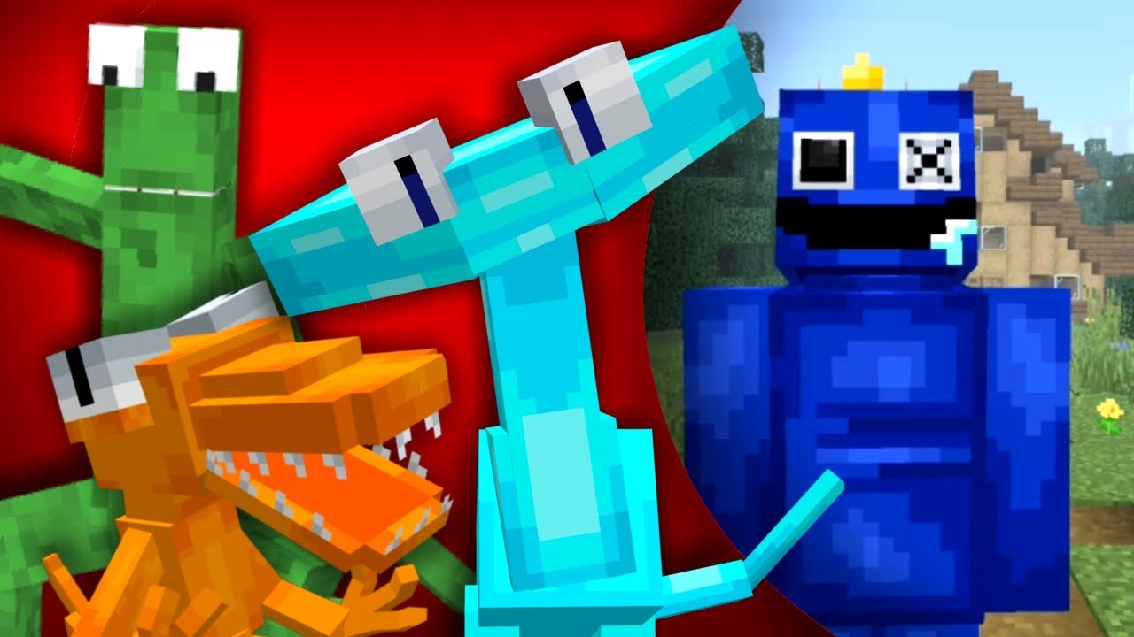 Rainbow Friends Chapter 2 Addon V3 [ Showcase ] BLUE,CYAN AND GREEN NEW ...