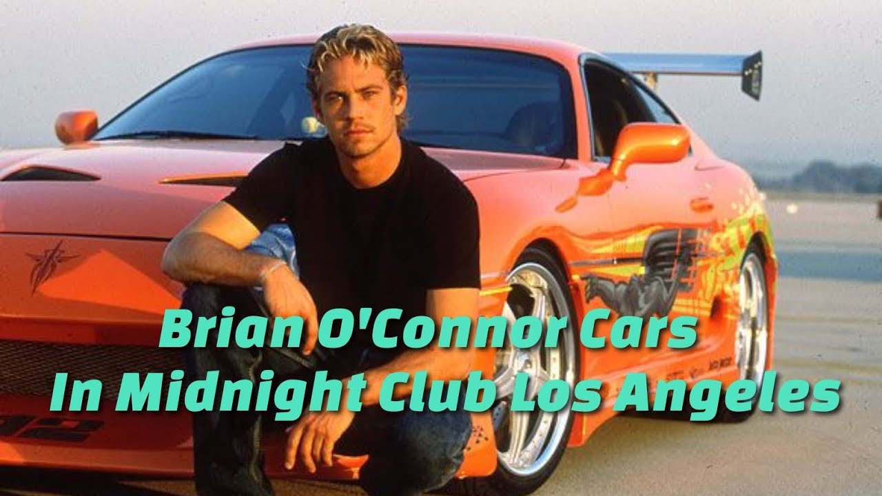 Brian O'Connor Cars in Midnight Club Los Angeles ( The Fast and the ...