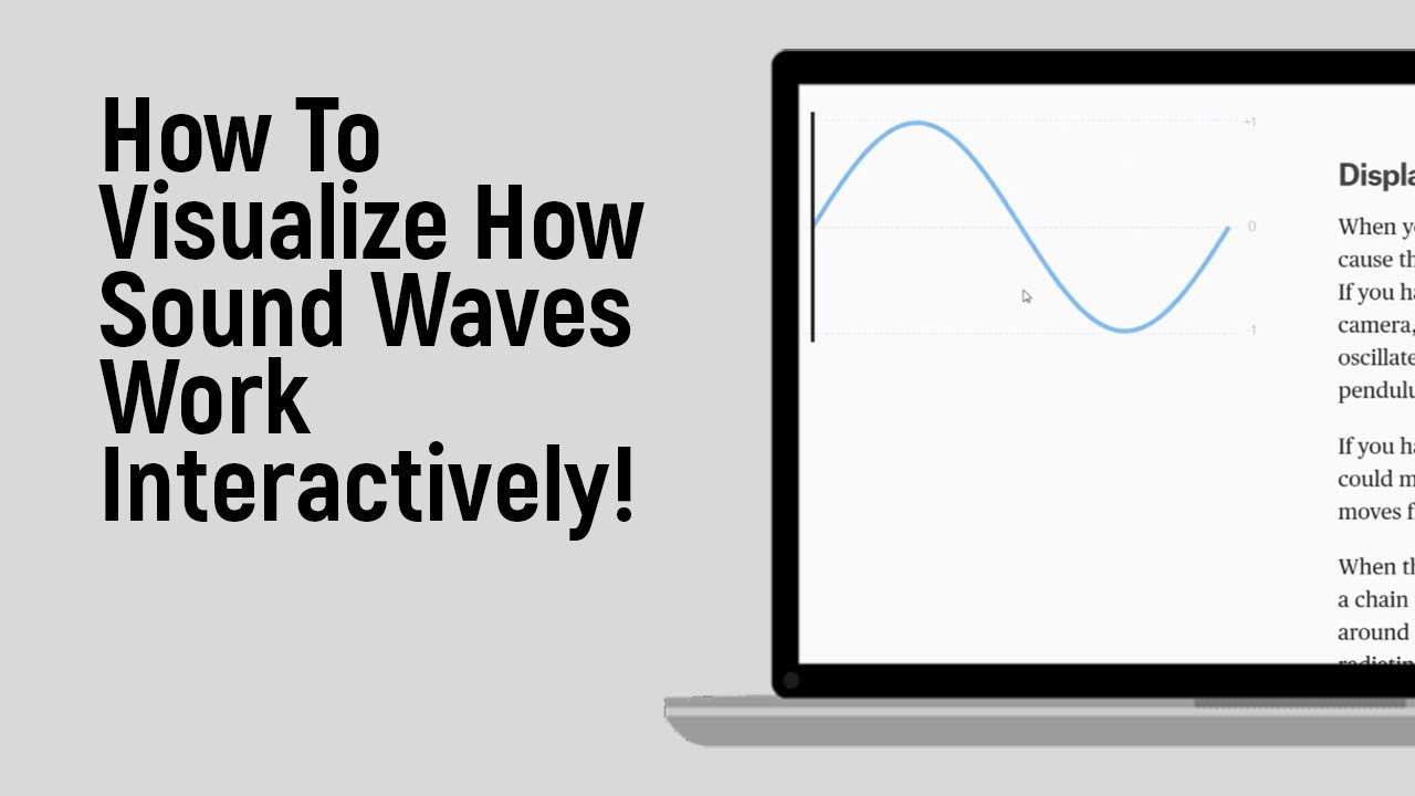 How to Visualize How Sound Waves Work Interactively [easy] - YouTube