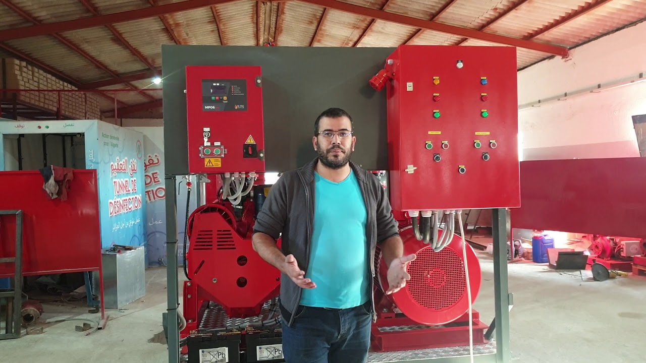 explications du fonctionnement d'une station de pompage anti incendie ...