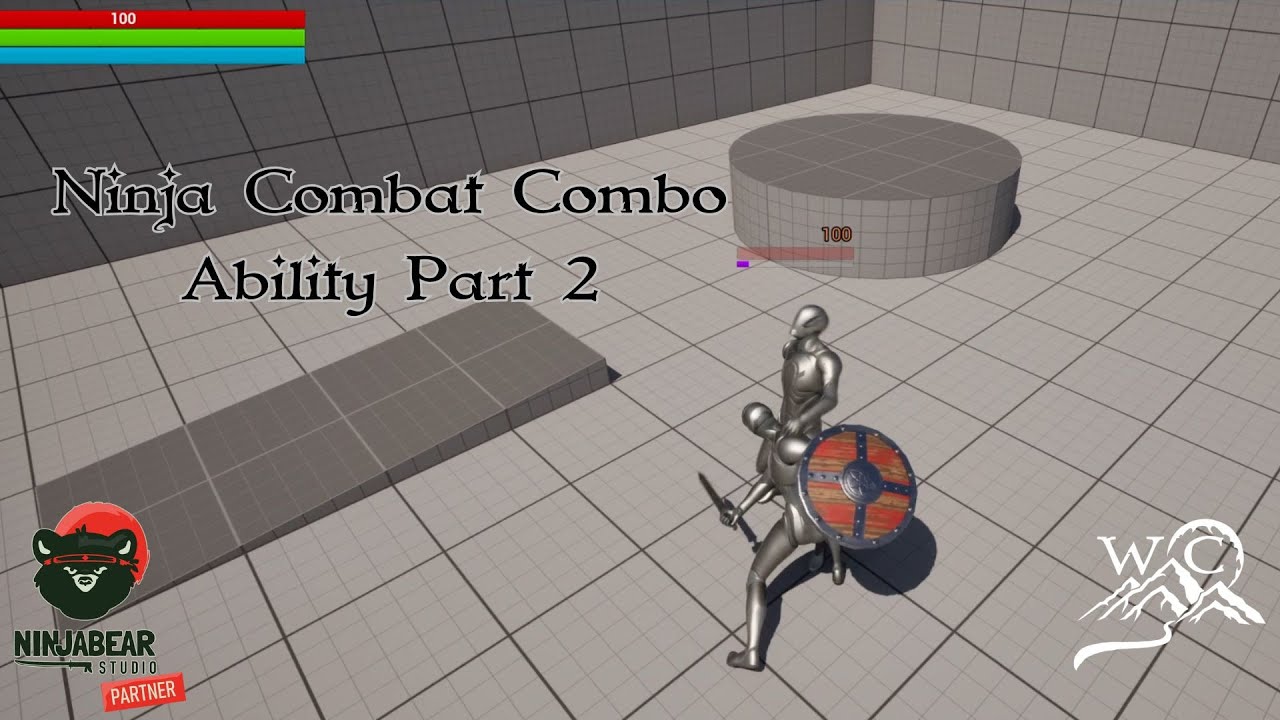 Ninja Bear Plugins - Episode 16 Ninja Combat Combo Ability Pt 2 in UE5 - YouTube
