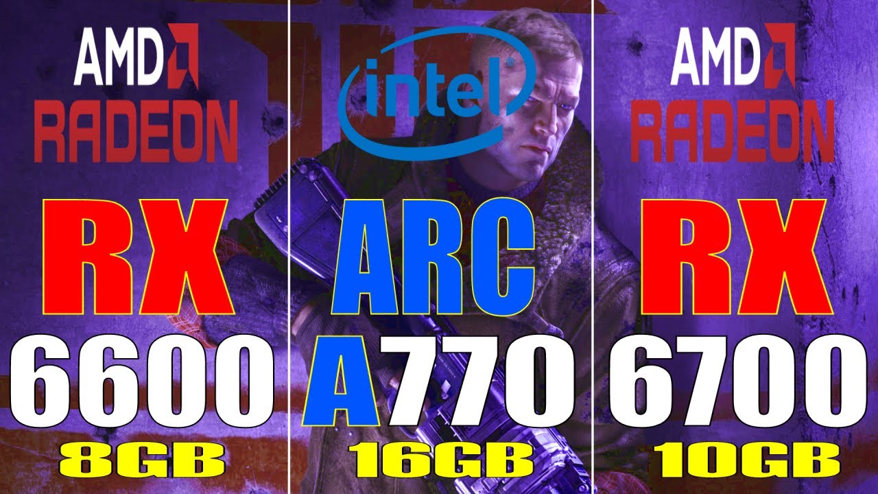 RX 6600 vs ARC A770 vs RX 6700 || PC GAMES TEST || - YouTube