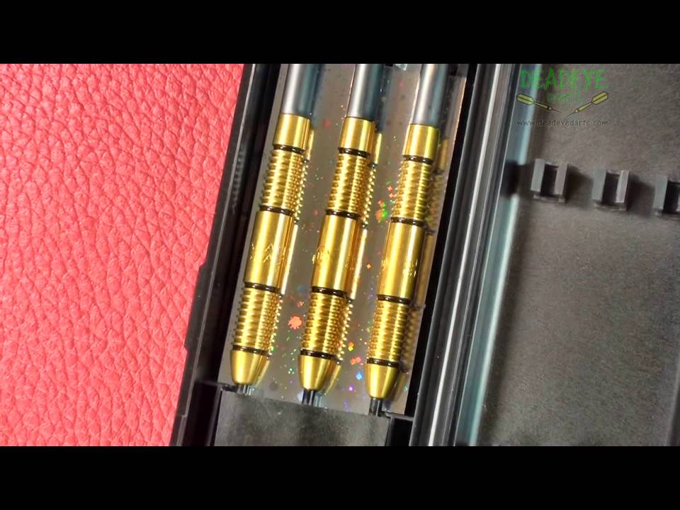 Alan Glazier Golden Ton Titanium Tungsten 25 gram Darts - YouTube
