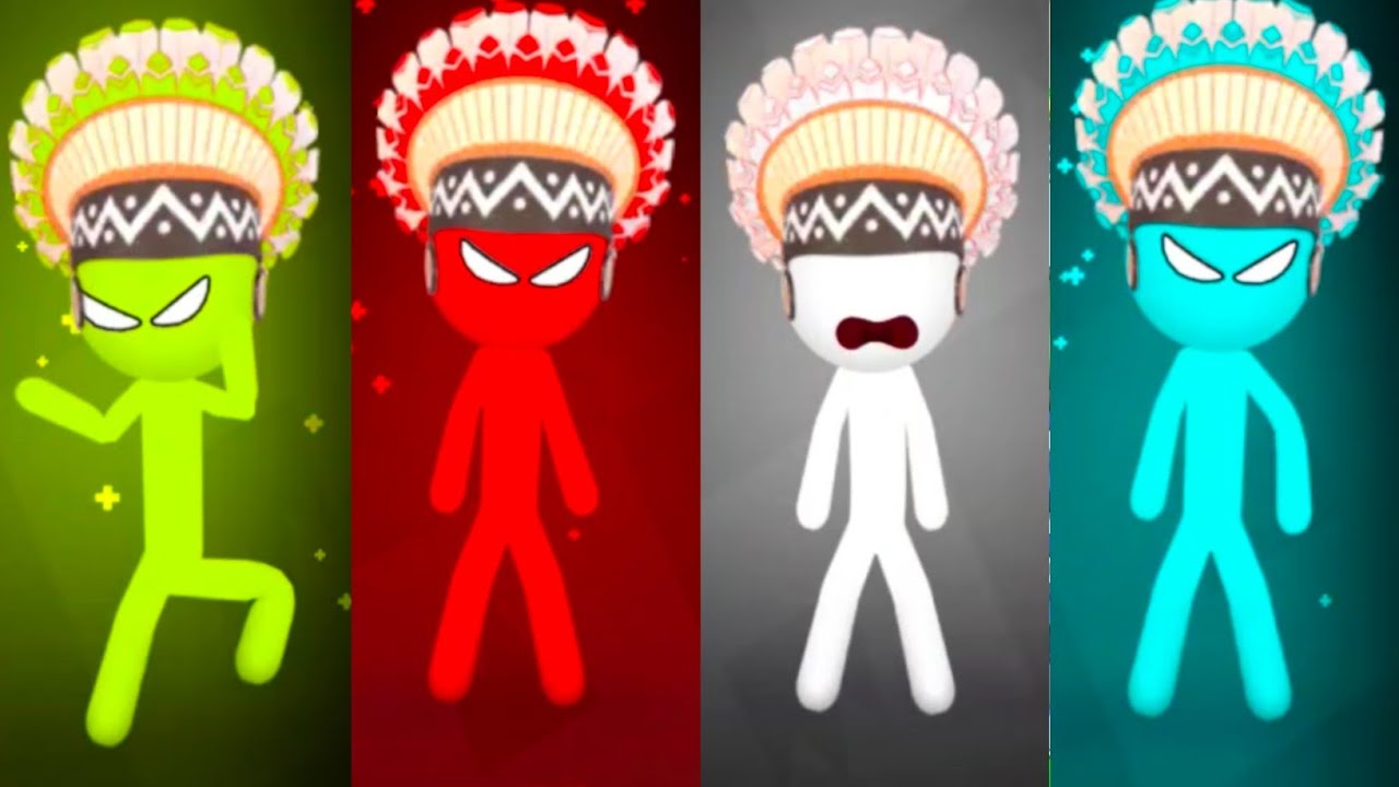 Stickman Funny Mini games - Stickman Party 1 2 3 4 Player gameplay ...