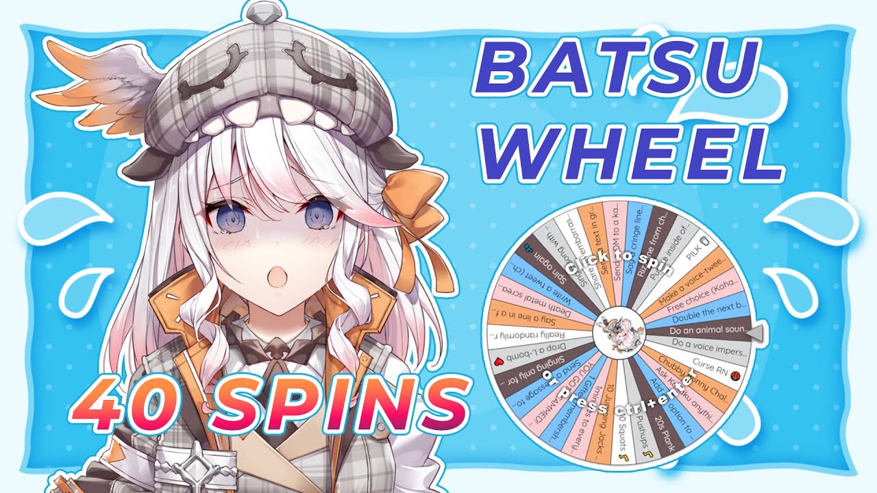 40 more batsu punishment wheel spins!!!!!!! I CAN DO THIS - YouTube