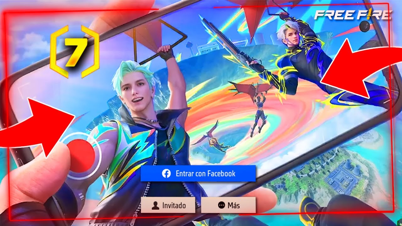 ESPERANDO LA NUEVA MEGA ACTUALIZACION DE FREE FIRE 7 ANIVERSARIO CON ...