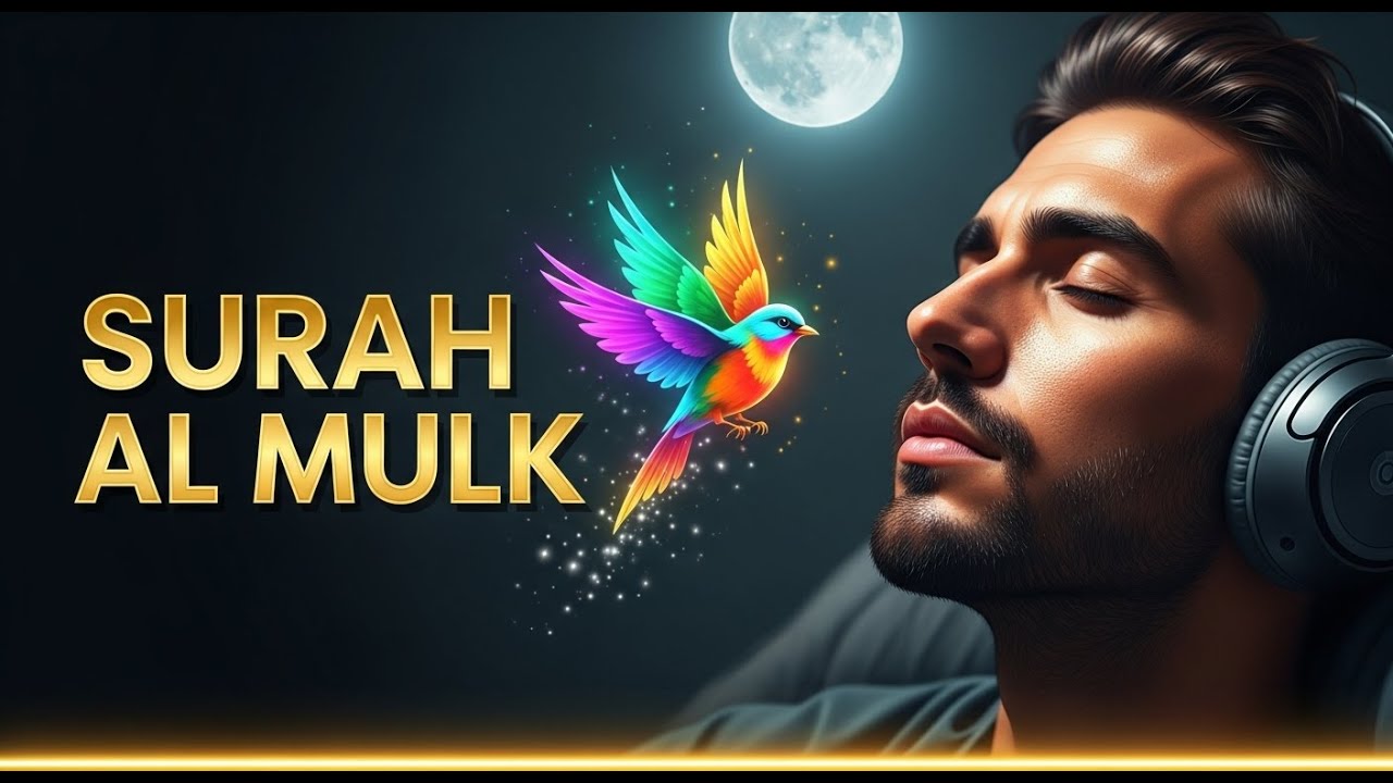 Surah Al Mulk | Beautiful & Peaceful Recitation for Sleep - YouTube
