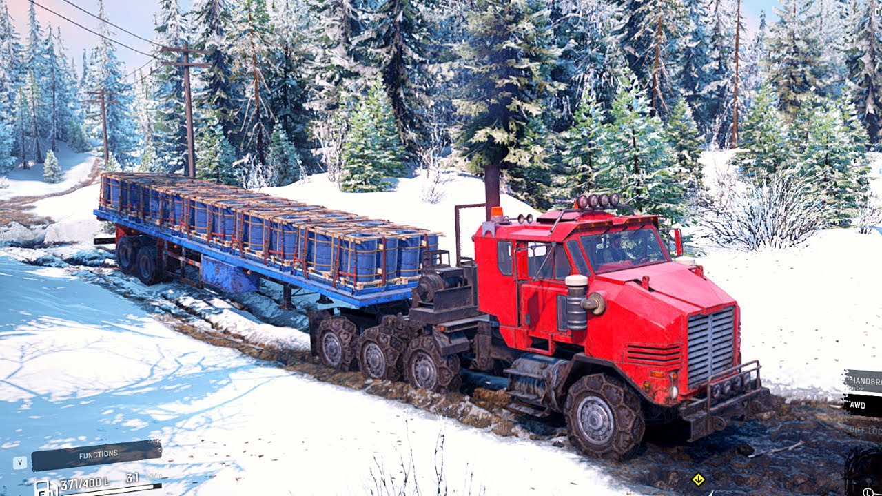 SnowRunner Gameplay - NEW TRUCK & BIGGEST DELIVERY YET - YouTube