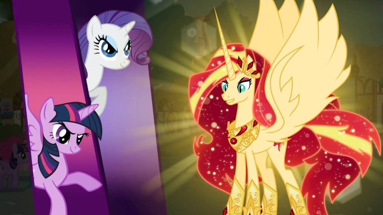 My Little Pony | Daydream Shimmer defeats Midnight Sparkle | Equestria ...