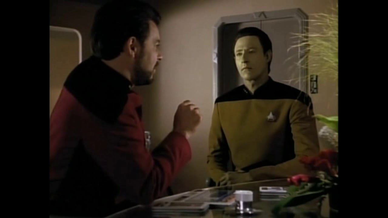 Star Trek TNG - Riker and Data - Trust and Betrayal - YouTube