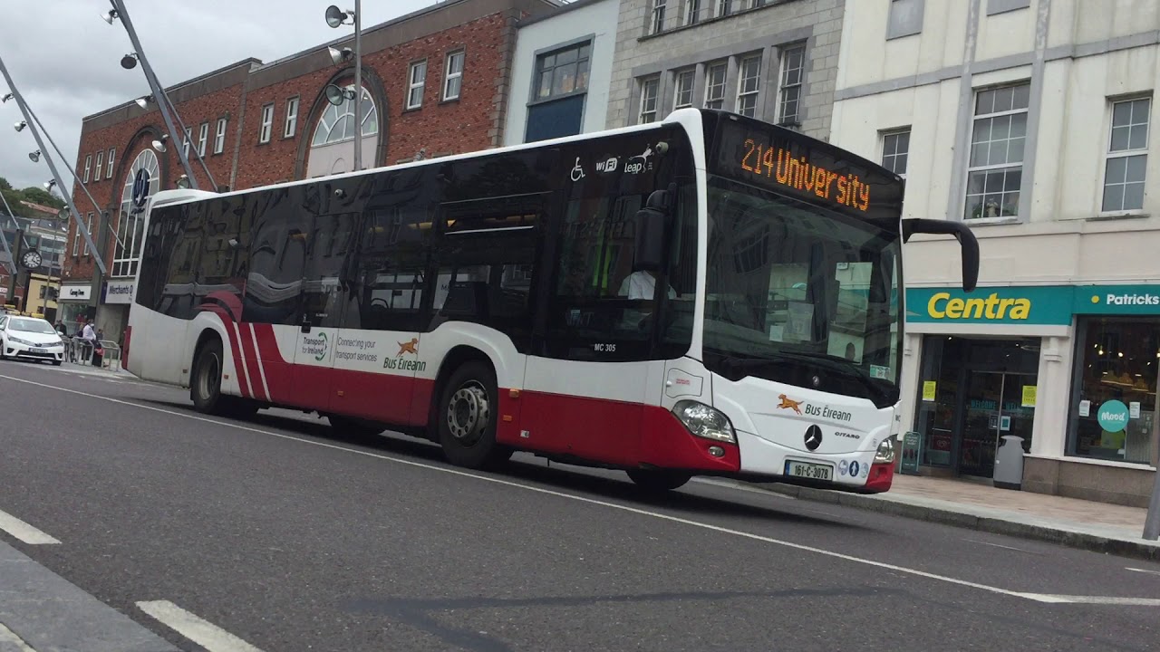 Irish Bus & Coach - Bus Eireann Mercedes Citaro - MC 305. - YouTube