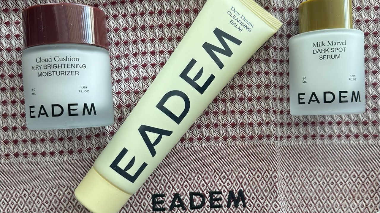 Full Skincare Routine Using @eadem | Cash In Color - YouTube