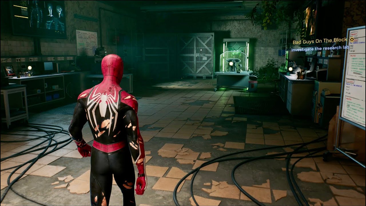 Investigate The Research Lab Marvel's Spider Man 2 - YouTube