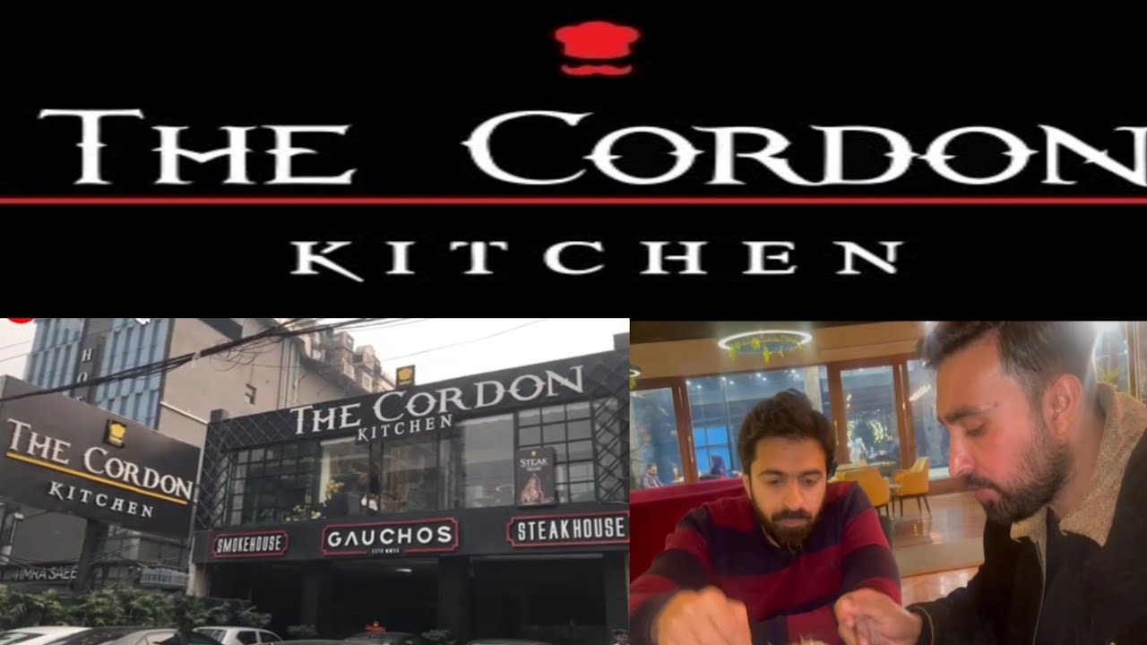 The cordon kitchen restaurant with Friend !!the food is very good #food #lahore #mbvlogs - YouTube